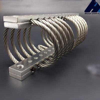 China Vibration & Shock Isolation Solutions Wire Rope Vibration Isolator Testing Compact for sale