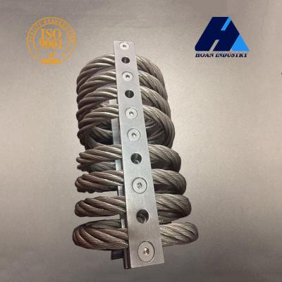 중국 다중 응용 용도 와이어 로프 진동 격리 기계 해군 선박 수송 수송 차량 컨테이너 판매용