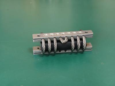 China Isolador de vibração de cabo de aço GX-60A(N) personalizável com boa resistência ao choque térmico e estrutura totalmente metálica para operação estável à venda