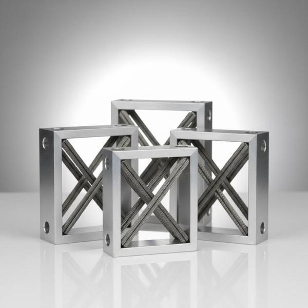 Quality 100G Shock Resistance Wire Rope Isolator with Stainless Steel or Aluminum Construction - ISO9001:2015 Certified Vibration Mount for sale