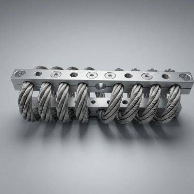China JGX-1598D-657B Multi-Axis Wire Rope Vibration Isolator for Harsh Environment Certified Equipment Protection for sale