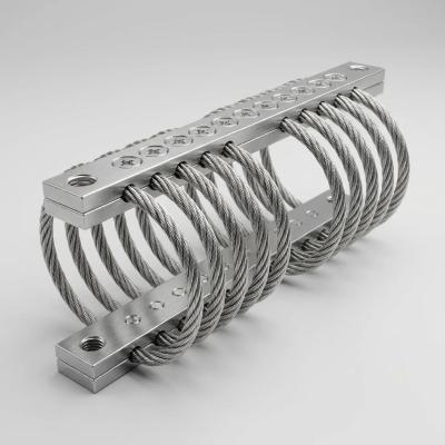 China JGX-0240D-6.3A Wire Rope Vibration Isolator High Fatigue Life Dual-Mode Operation Transit Protection Non-Linear Damping for sale
