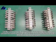 JGX-0648D-56A Advanced Spring Technology Wire Rope Vibration Isolator for Durability