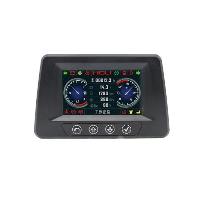 China High-definition Digital Display Forklift Dashboard with CAN Communication and IP54 Waterproof for Industrial Vehicles for sale