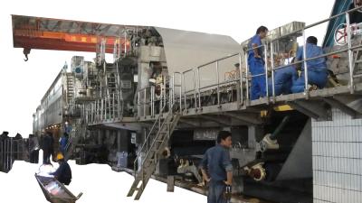 中国 フル オートA4製紙機械4000mmカスタマイズされた色80 T/D 販売のため