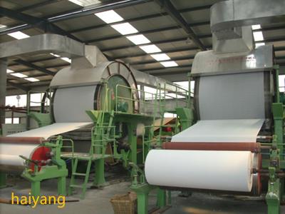China Kitchen Used Napkin Tissue Paper Production Line 100g / M2 Bamboo Pulp zu verkaufen