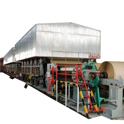 Cina Customization Fluting Kraft Paper / Corrugated Paper Making Machine 3800mm 150gsm in vendita