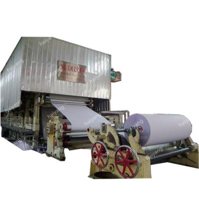 Cina Macchina di fabbricazione di carta della macchina continua per carta 1760mm 35T/D A4 in vendita
