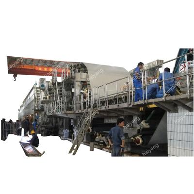 Cina Riciclaggio della macchina di fabbricazione di carta di 2400mm 70g 50g/M2 A4 in vendita