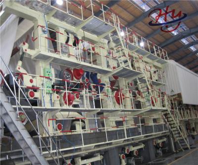 Cina La polpa 200TPD ha ondulato la macchina 380m/Min Waste Paper Recycling di fabbricazione di carta in vendita