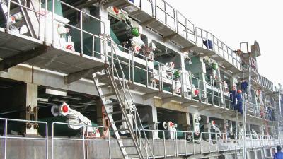 China Pneumatische 3200mm 80t/D 40m/Min Kraft Paper Making Machinery Te koop