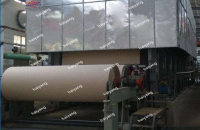 China Het Document van 2100 Mm Kraftpapier Fourdrinier die Machine maken Recycling kartonneren Te koop