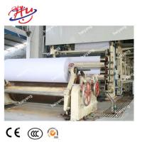 China AC 1575mm 15TPD Corrugated A4 Paper Making Machine for sale