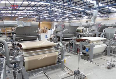 Cina la fodera di 2800mm Kraft ha ondulato la pasta di cellulosa dell'OEM della macchina di fabbricazione di carta in vendita