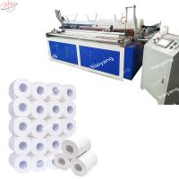 China Automatic Full Embossing Tissue Toilet Paper Machine Rewinding Machine with Core or Coreless for sale