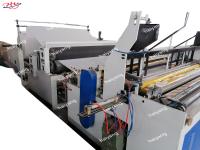 China Fully Automatic Rewinding Machine for Toilet Tissue Paper Roll for sale