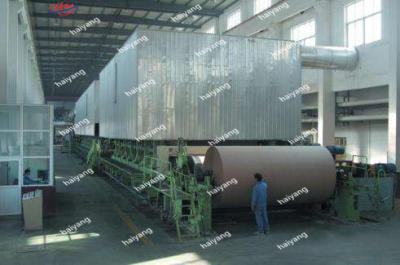 Cina macchinario 500T del mulino di fabbricazione di carta della macchina continua per carta di 1092mm Kraft/riciclaggio cartone di D in vendita