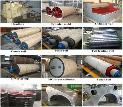 Cina Linea di produzione della pasta di cellulosa di carta per macchina di fabbricazione di carta di 60TPD Kraft Testliner in vendita