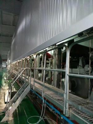Cina 3200 millimetri della carta ondulata ad alta resistenza del mestiere di carta kraft di carta di scanalatura che fa macchina in vendita