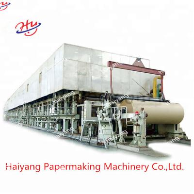 Cina Macchina di fabbricazione riciclata di carta kraft spreco basso di investimento vecchio contenitore 5200mm di cartone in vendita