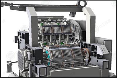 China Het gerecycleerde van de het Ei Verpakkende Machine 53.7KW van de Papierpulp Ei Tray Machine Te koop
