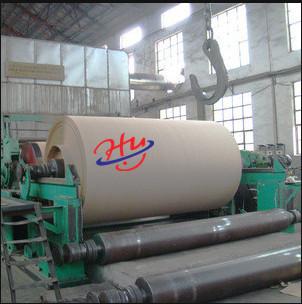 China Het golfdocument document die van machinekraftpapier kartonproductielijn maken Te koop