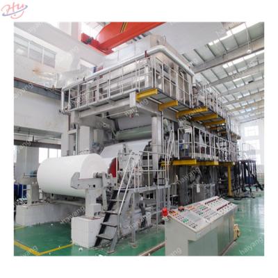 China 2800mm aufbereitende riesiges Rollentoiletten-Seidenpapier-Rolle Papiermassen-15T und des Altpapiers, die Maschine herstellt zu verkaufen