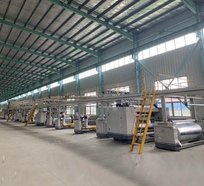 China 60-250 medidores Min Corrugated Cardboard Production Line à venda