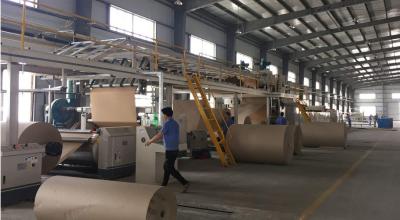 China 60-250 medidores Min Corrugated Cardboard Production Line à venda