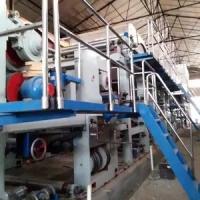 China 200t/D Bagasse Paper Pulp Making Machine 1400mm Paper Width for sale