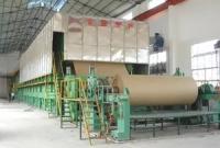 China 200t/D Bagasse Paper Pulp Making Machine 1400mm Paper Width for sale