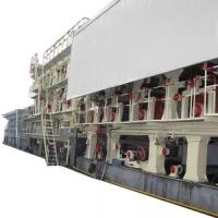 China Single Layer 50m/Min Kraft Fluting Paper Machine for sale