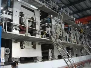 Cina 3800mm Fluting Kraft Paper Manufacturing Machine High Speed 450 T/D in vendita