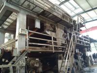 China 100 Tpd Corrugated Paper Machine Producing Line Small Scale for sale