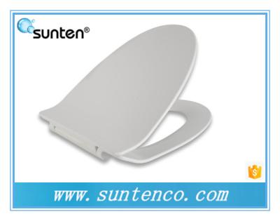 China Soft Close Ultra Slim Toilet Seat , Adjustable Pitch  V Shape Toilet Seat for sale