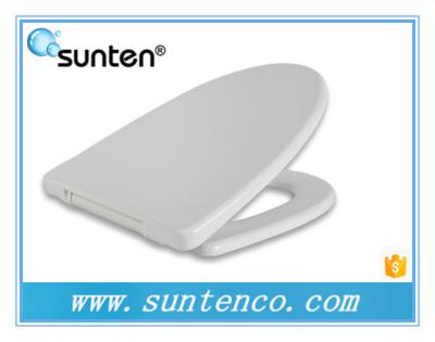 China Xiamen White Duroplast V Shape Toilet Seat, Soft Close V Shape Toilet Seat for sale