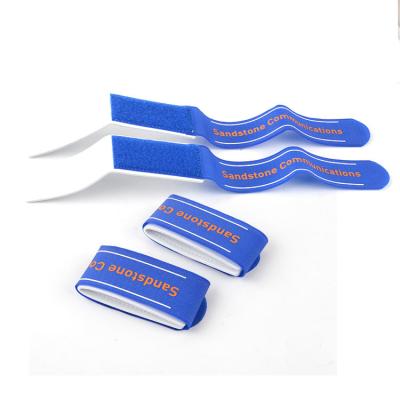 Cina Riutilizzazioni nordica promozionale 55mm x 450mm della banda dello sci del velcro per uso di Sking in vendita