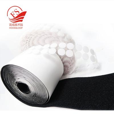 Cina Nastro adesivo del velcro nero, gancio del velcro e ciclo per abbigliamento in vendita