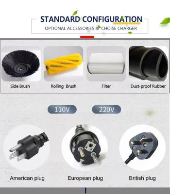 Cina Pulizia stradale industriale resa facile con DQS20 Ride On Road Sweeper e Fog Cannon in vendita