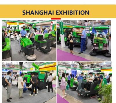 China LFX-86B Ride On Floor Scrubber With CE Battery Floor Sweeper For Commercial Cleaning for sale