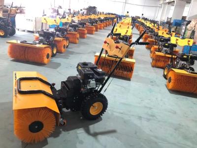 China Walk-Behind Snow Removal Equipment with 34.5 cm Brush Diameter and 110CM Working Width for sale