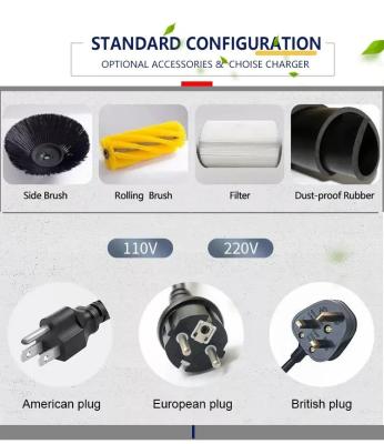 Cina 6*8V tensione DQS19B Spazzapolvere elettrico automatico per pulizia stradale e parcheggio in vendita