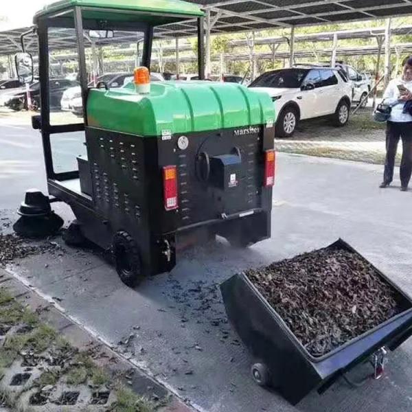 Quality 860kg Weight Half-Closed Automatic Floor Sweeper for Eco-Friendly Road Cleaning for sale