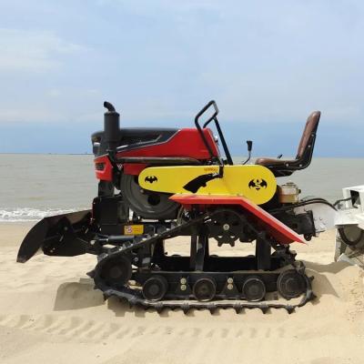 China Tractor Skid Steer Attachments Sand Beach Cleaner with Alkaline Cleaning Process for sale