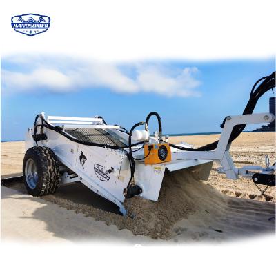 中国 1200kg ハンドsome ビーチ クリーニング マシン 20000-30000m'/h 石拾い 作業 販売のため