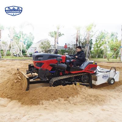 Cina Velocità 2000 rmin Macchina spazzatrice di spiaggia 150 mm Tractor Drive per manutenzione eco-compatibile in vendita