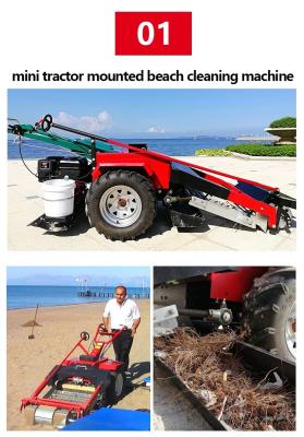 Cina Spazza spiaggia per mantenere pulita la spiaggia dell'oceano con velocità di 2000 rmin e larghezza di pulizia di 1200 mm in vendita