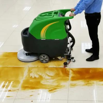 China 510mm Low Noise Indoor Battery Operated Cleaning Machine for Industrial Floor Scrubbing for sale