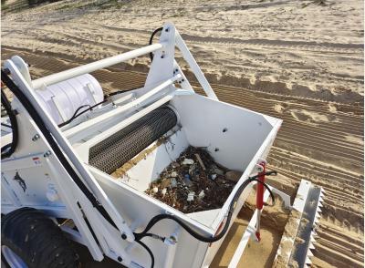 Cina 4500*2168*1860mm Pulizzatore di spiaggia a controllo idraulico in vendita