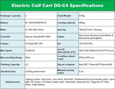 China Leoch LDC Free Maintenance Battery 8v * 6 PCs Golf Buggy for 48V Battery Electric Cart for sale